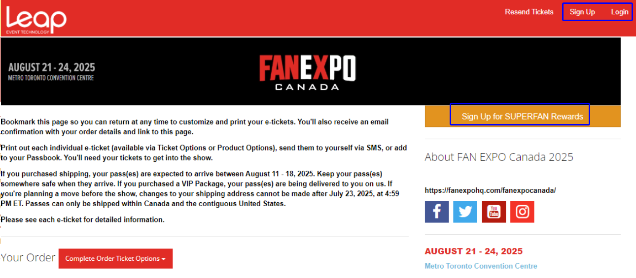 How does SUPERFAN Rewards work? – FAN EXPO Canada